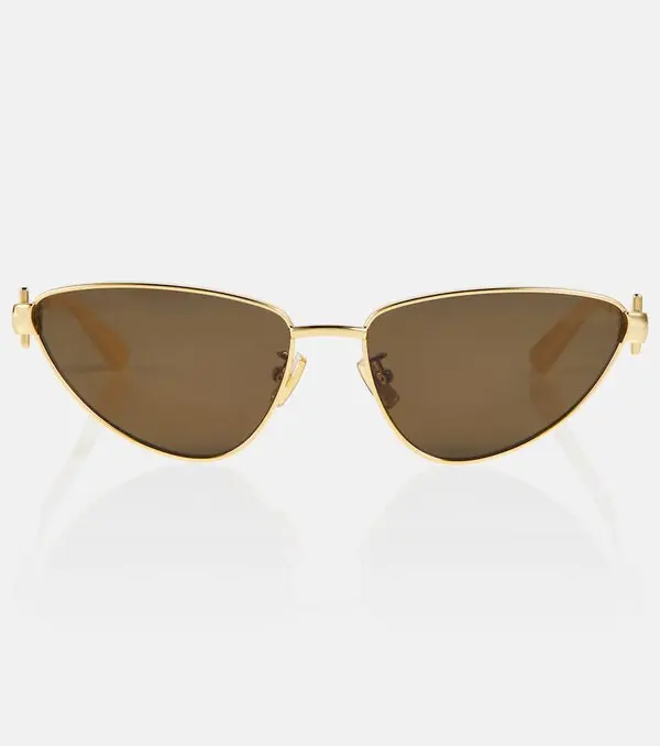 Bottega Veneta Cat-eye Sunglasses - Brown