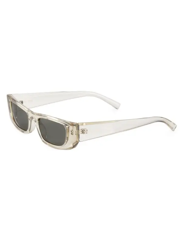 Saint Laurent Ultra Cat-eye Rectangular 52mm Injection Sunglasses
