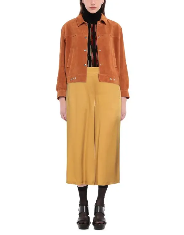 Malìparmi Acetate And Viscose Culottes - Yellow