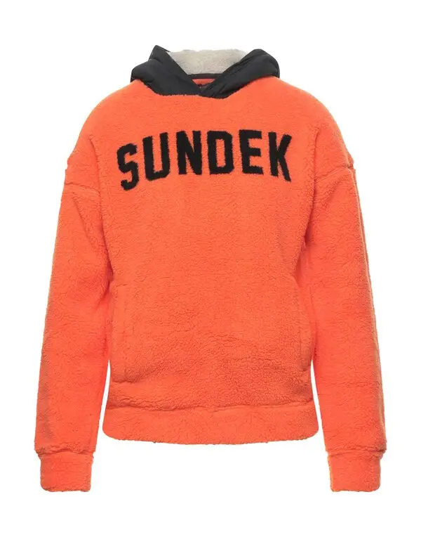 Sundek Sherpa Fleece Sweatshirt - Orange