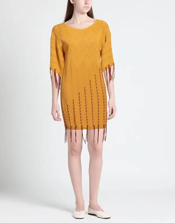 SIMONA CORSELLINI Mini Knitted Dress