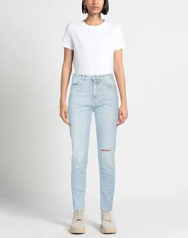 ICON DENIM LOS ANGELES Skinny Jeans With Distressed Detailing