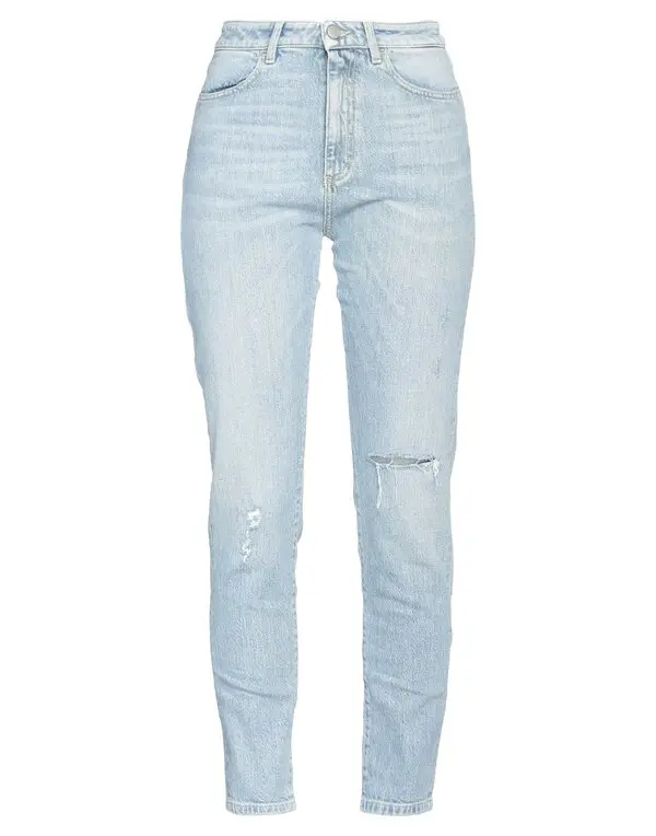 ICON DENIM LOS ANGELES Skinny Jeans With Distressed Detailing