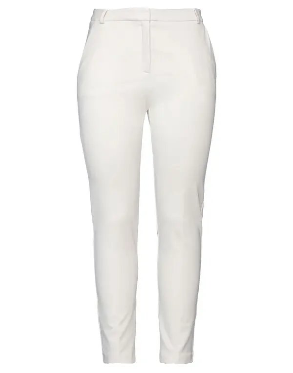 Pinko Tapered High-waisted Pants - White