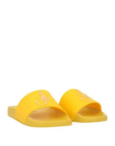 JW Anderson Rubber Pool Slides - Yellow
