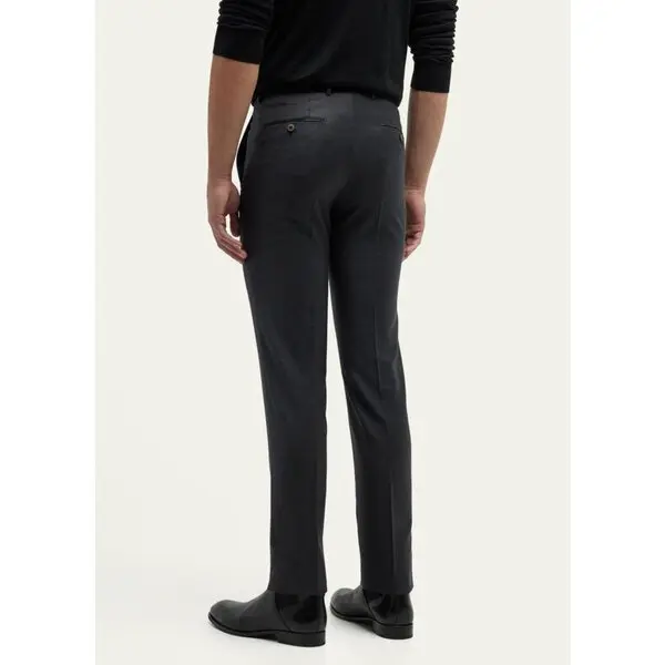 Zegna Trofeo Slim-straight Trousers - Grey