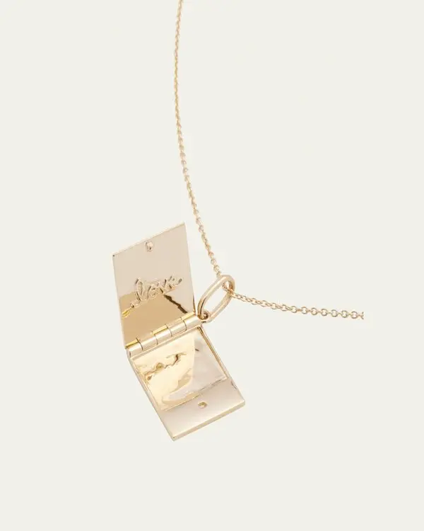 SYDNEY EVAN 14k Gold 'perfect Match' Locket Necklace - No Color