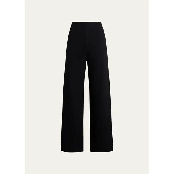 LESET Rio Wide-leg Ponte Pants