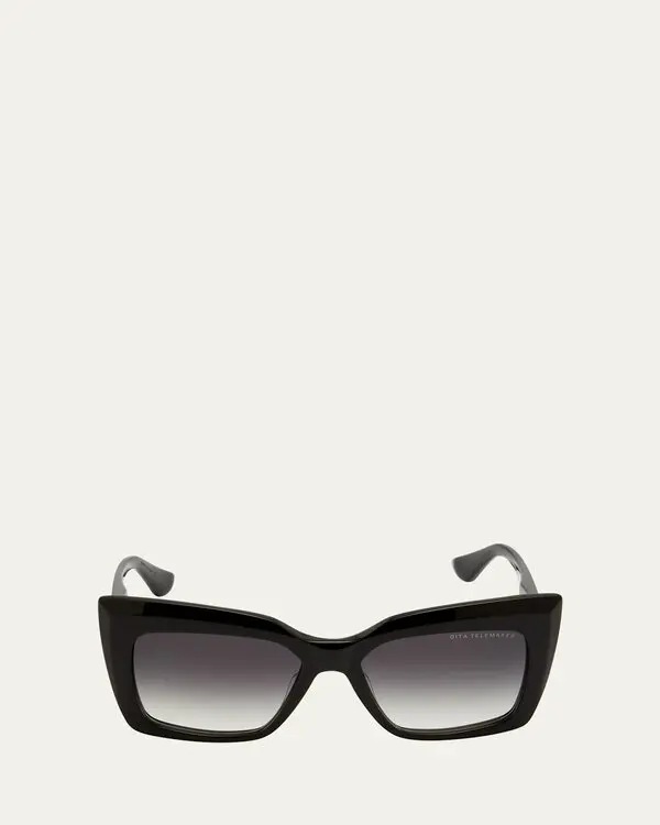 Dita Telemaker Cat-eye Sunglasses - Black