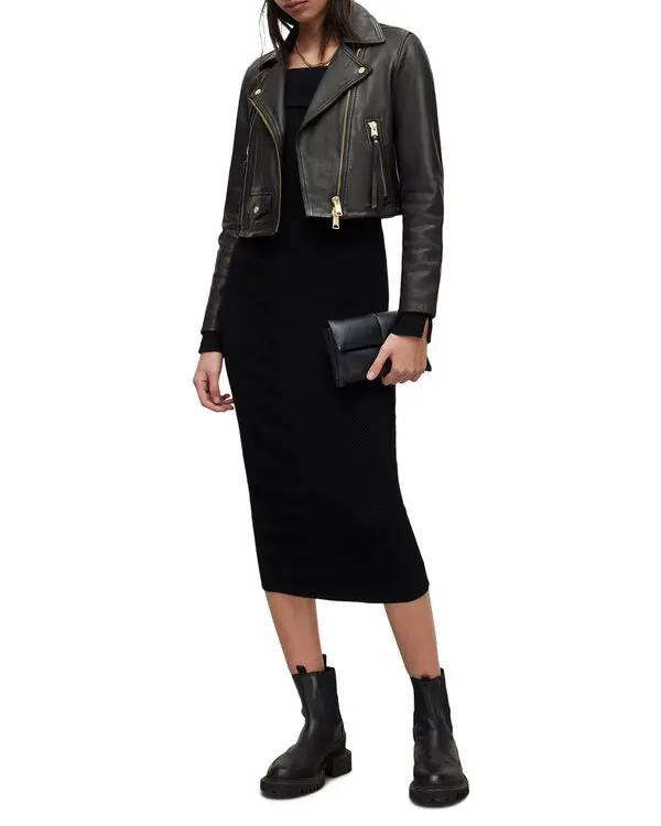 ALLSAINTS Elora Leather Biker Jacket