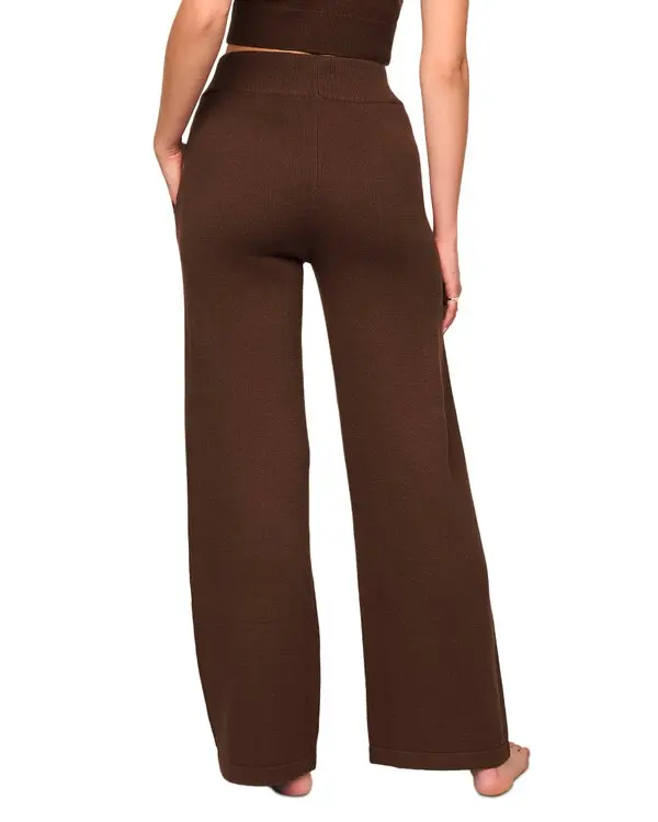 Eberjey Sweater Pants - Chocolate