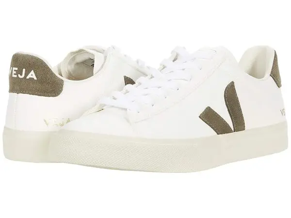 VEJA Campo Nautico Natural Leather Sneakers - White