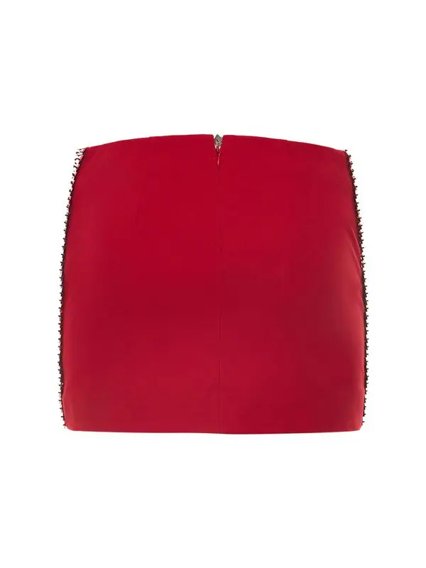 Attico Rue Sequined Mini Skirt