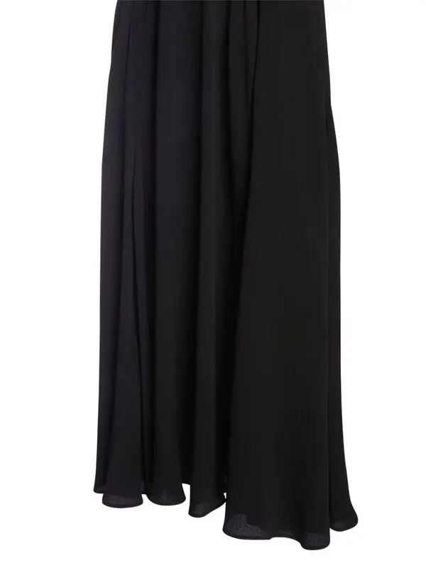 Dsquared2 Silk Blend Marocaine Cutout Midi Dress