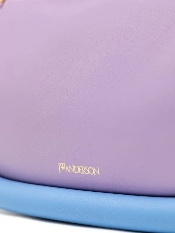 JW Anderson Bumper-15 Colour-block Shoulder Bag - Purple