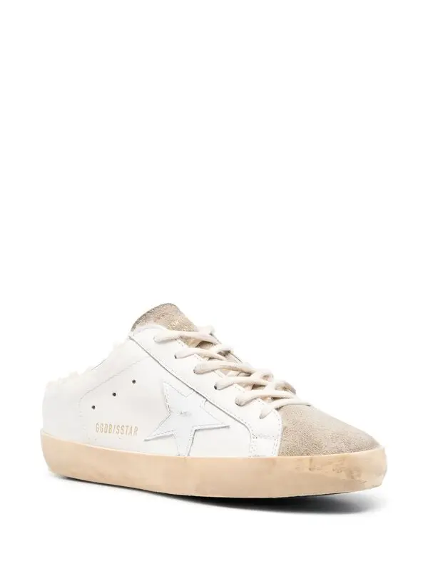 GOLDEN GOOSE Super-star Sabots Lace-up Sneakers