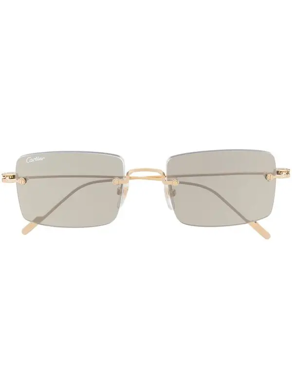 CARTIER Signature C De Precious Sunglasses - Gold