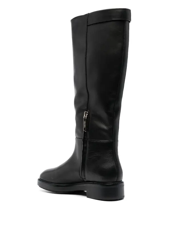 Calvin Klein Plaque Knee-high Boots