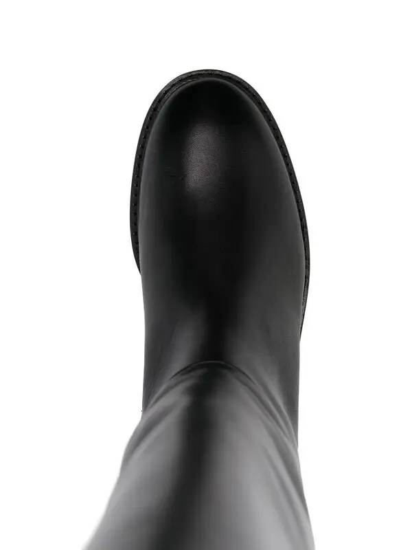 Calvin Klein Plaque Knee-high Boots