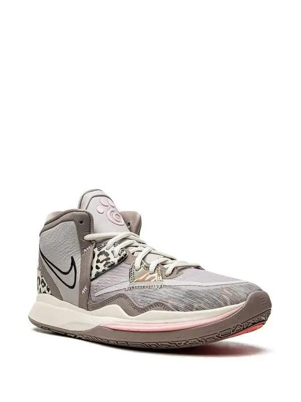 Nike Kyrie Infinity Leopard Camo Sneakers - Grey