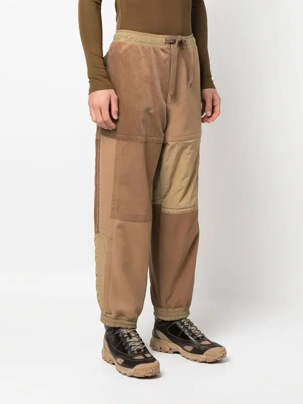 Emporio Armani Panelled Trousers - Neutrals