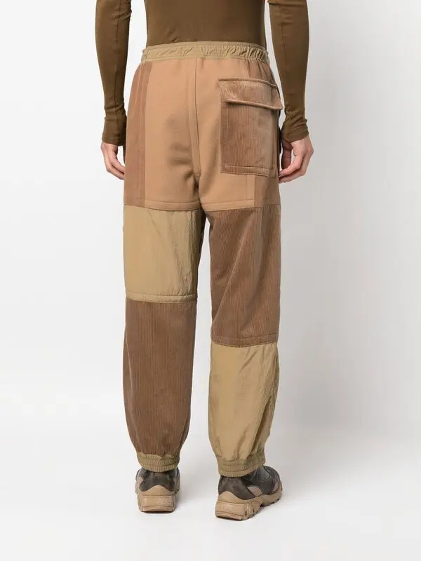 Emporio Armani Panelled Trousers - Neutrals