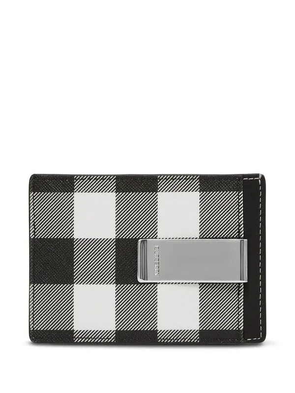 Burberry Check-print Card Case
