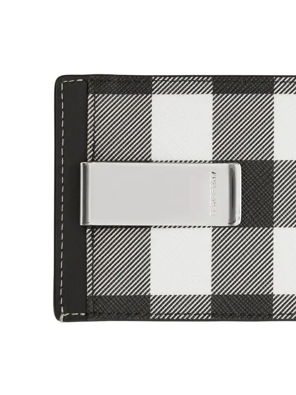 Burberry Check-print Card Case