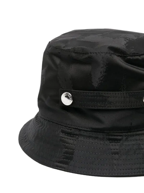 Alexander McQueen Logo Bucket Hat - Black