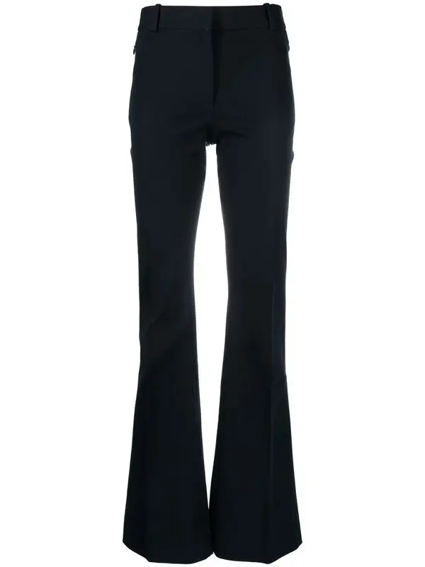 FRAME Le High Flare Trousers - Blue