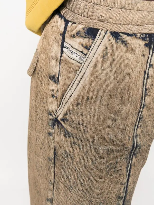 DIESEL® Faded Effect Jeggings - Neutrals