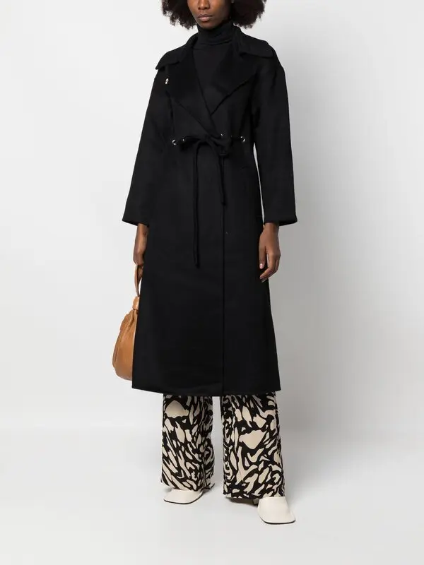 Ba&sh Kate Wool-blend Coat - Black