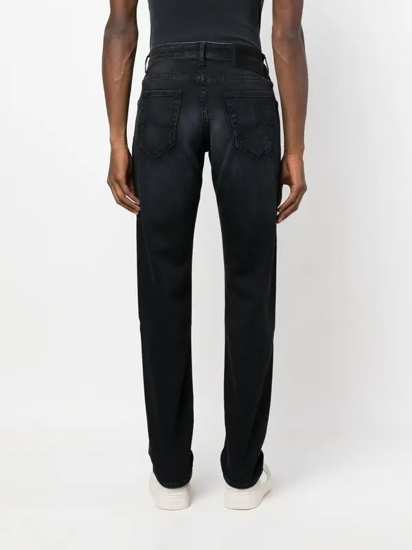 Jacob Cohen Low-rise Straight Leg Jeans - Blue