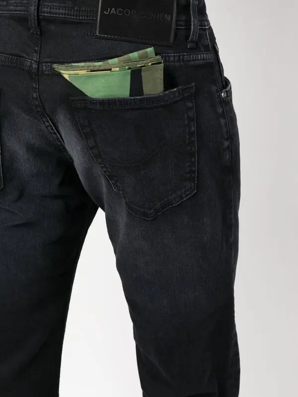 Jacob Cohen Low-rise Straight Leg Jeans - Blue