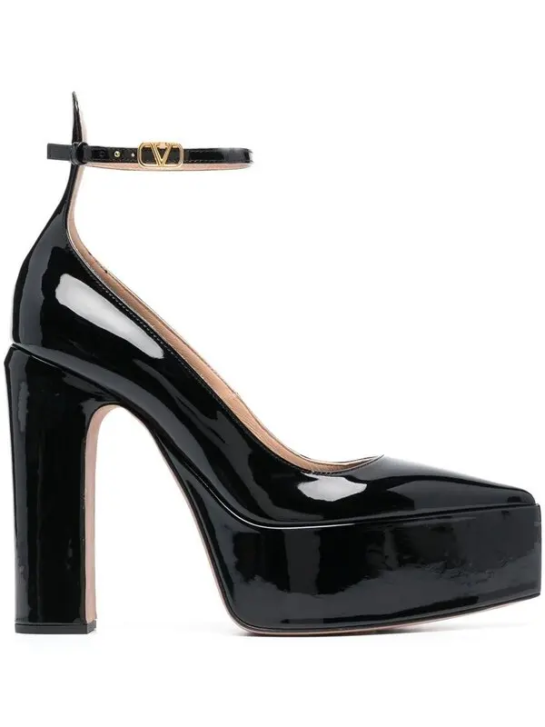 Valentino Garavani Tan-go 130 Patent Leather Pumps