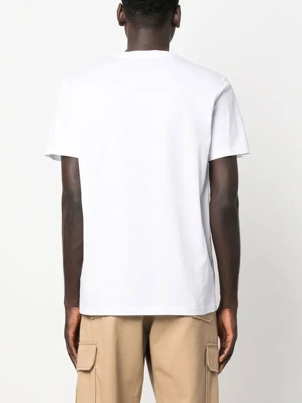 Moschino Logo-print Cotton T-shirt - White