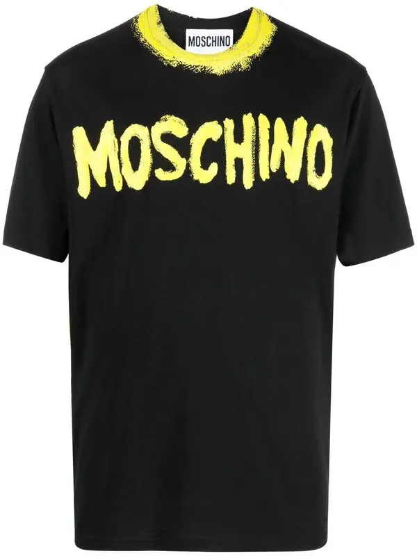 Moschino Logo-print Organic Cotton T-shirt