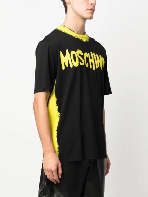 Moschino Logo-print Organic Cotton T-shirt