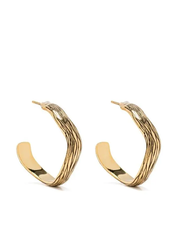 AURÉLIE BIDERMANN Yada Hoop Earrings - Gold