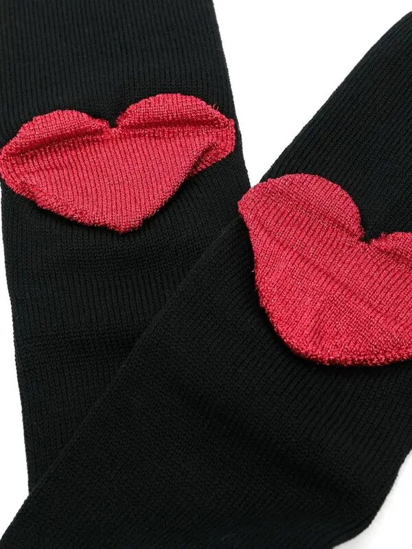 DOUBLET Heart Motif Ankle Socks