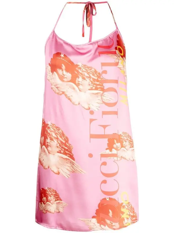 strapless open back dress Dani Slip Dress, in Light Pink Luxe Satin, Size: 2XL | Show Me Your Mumu