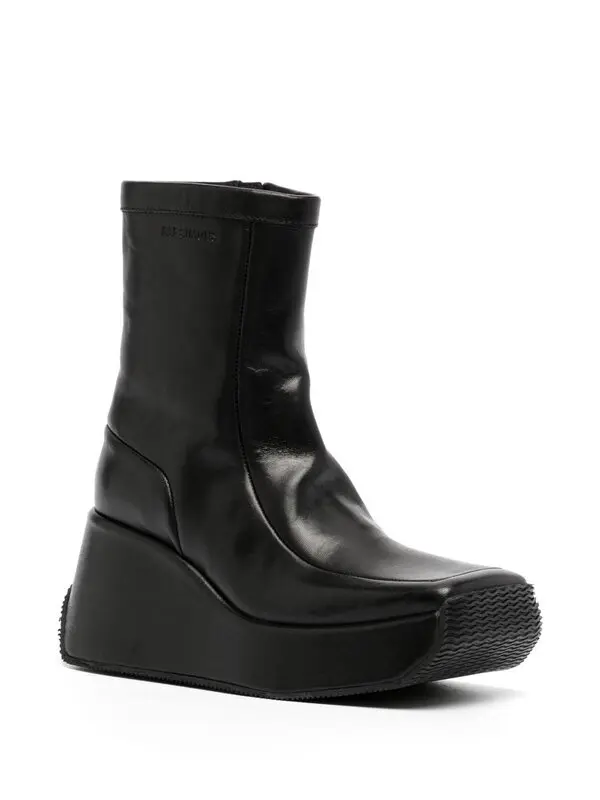 Raf Simons Square-toe Wedge Boots