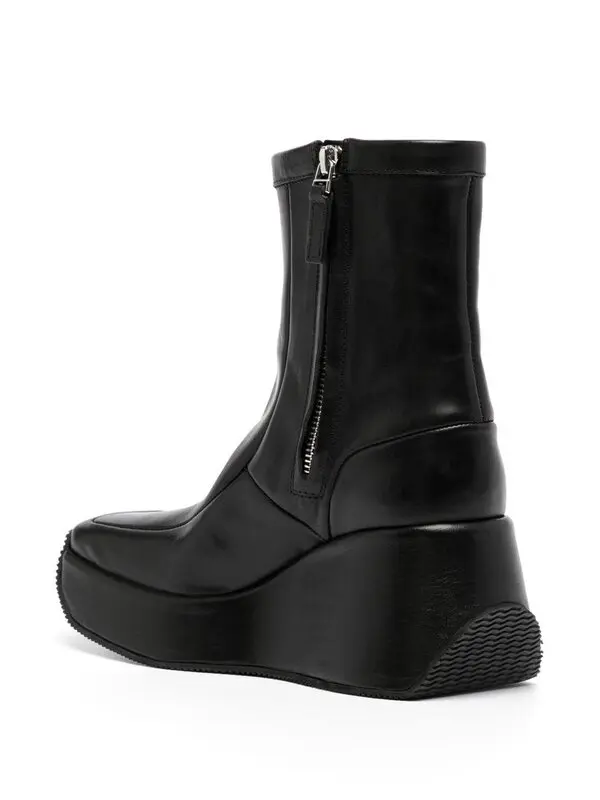 Raf Simons Square-toe Wedge Boots