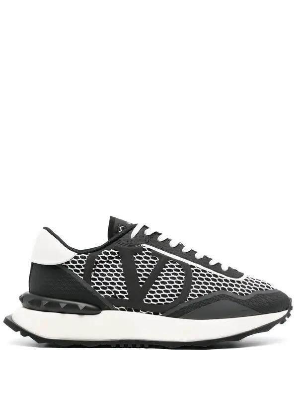 Valentino Garavani Netrunner Low-top Sneakers - Black