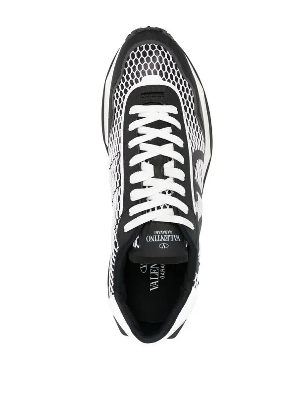 Valentino Garavani Netrunner Low-top Sneakers - Black