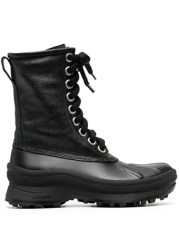 JIL SANDER Lace-up Combat Boots