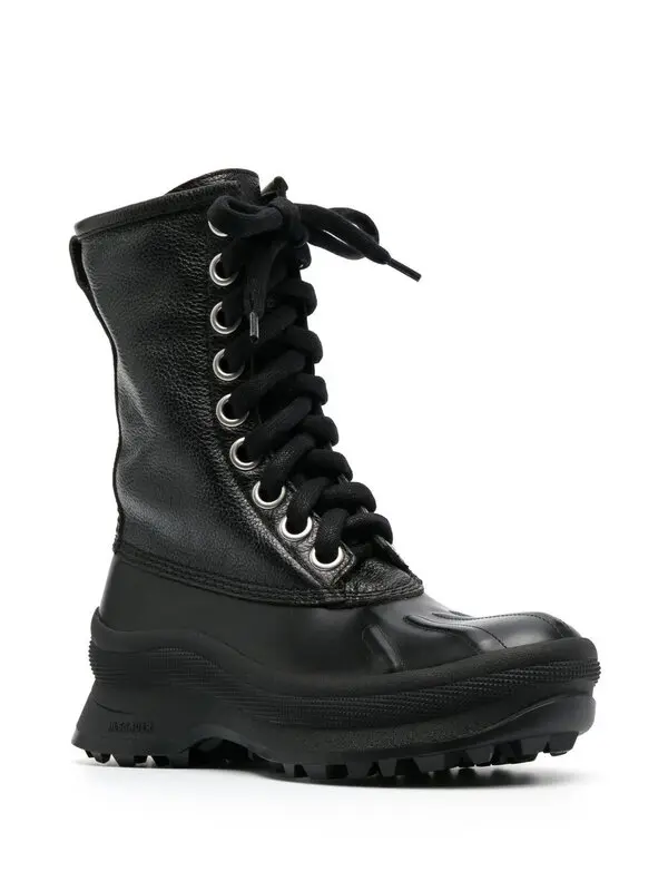 JIL SANDER Lace-up Combat Boots