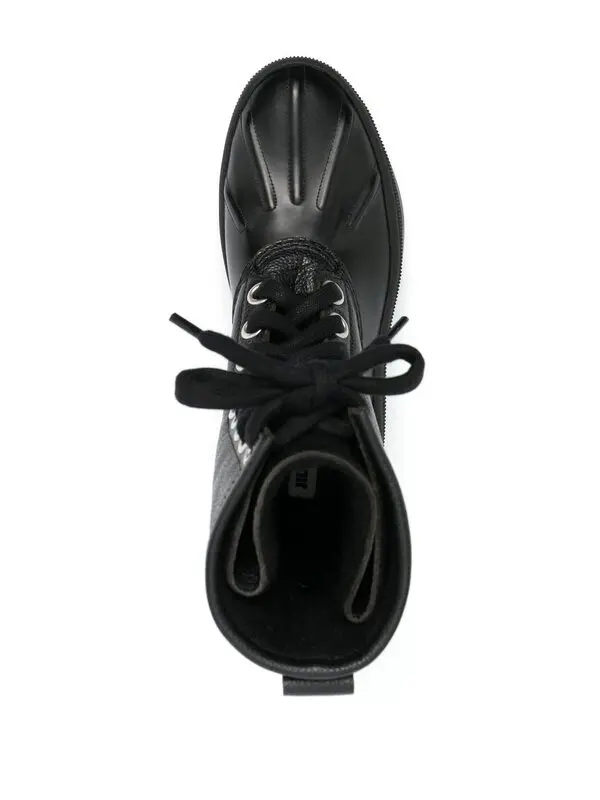 JIL SANDER Lace-up Combat Boots