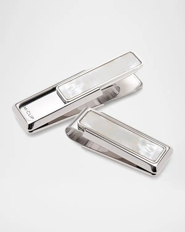 M CLIP Apos;s Mother-of-pearl Money Clip
