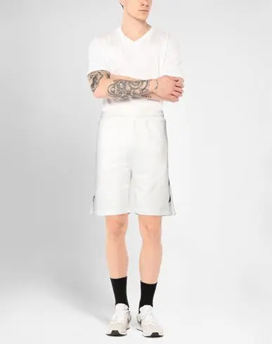 GOLDEN GOOSE Cotton Fleece Athletic Shorts With Logo